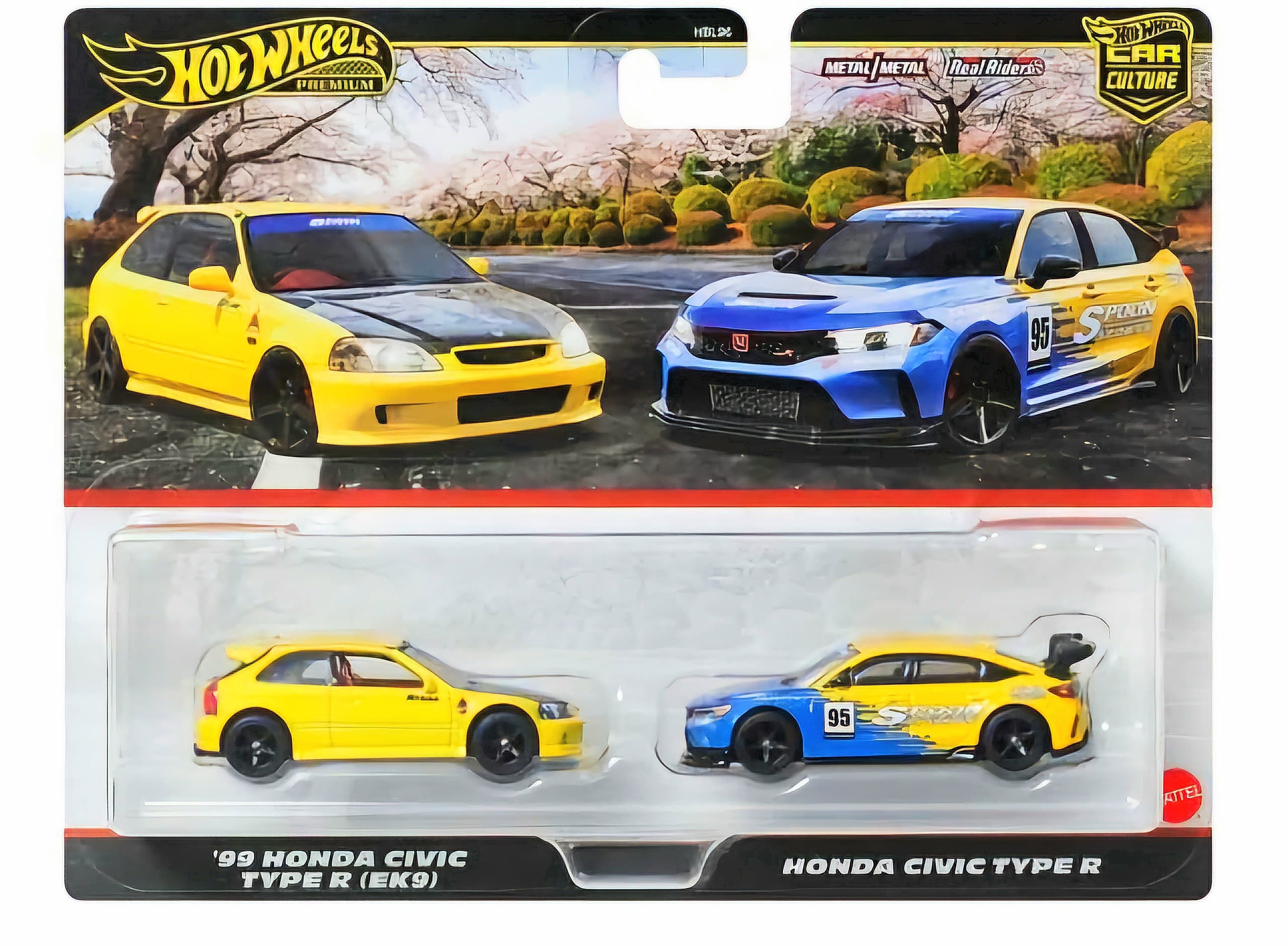 Hot Wheels Premium 2-Pack Honda Spoon Civic - CollectorsCorner