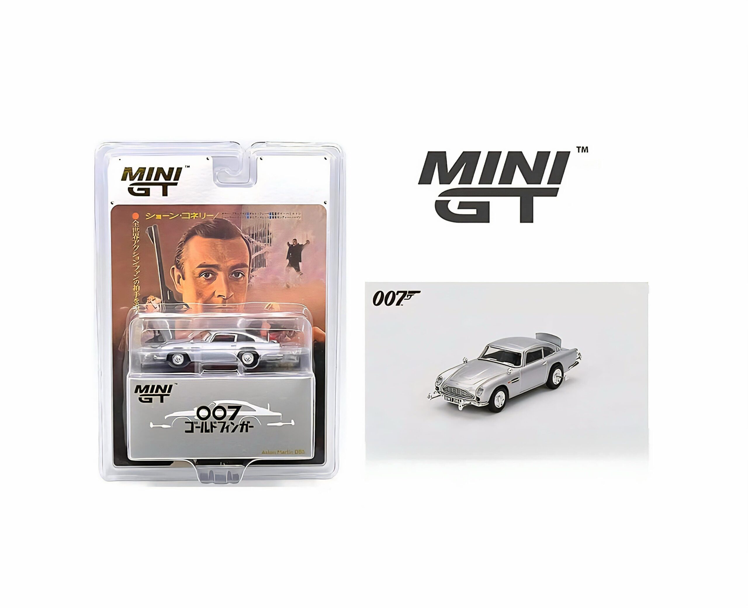 Machetă Aston Martin DB5 James Bond 007 – Goldfinger Mini GT ...