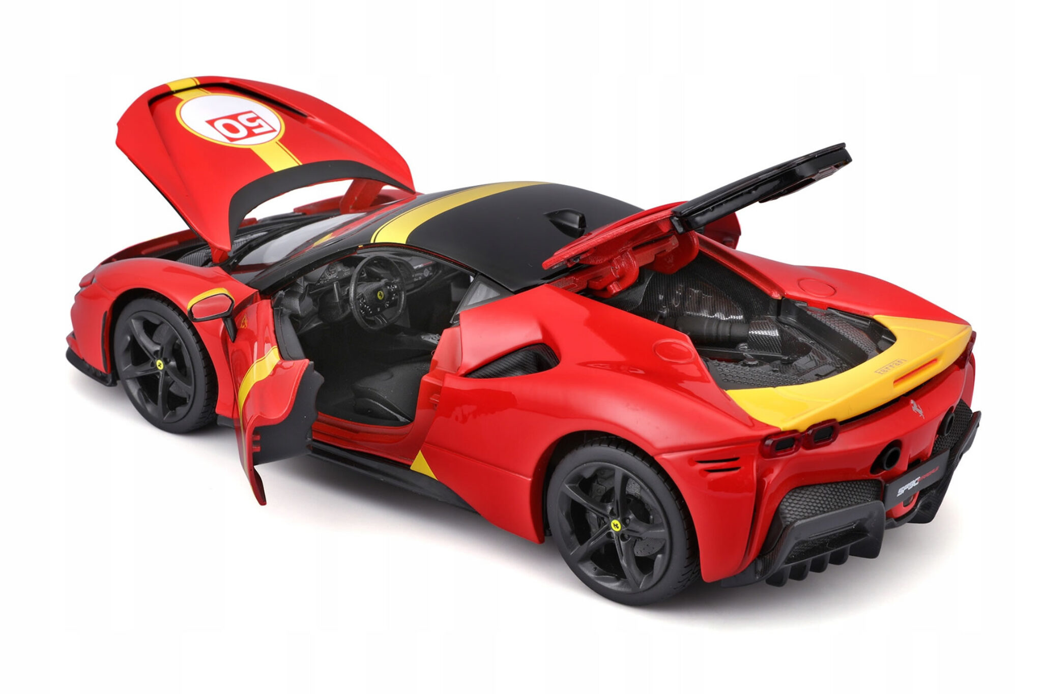 Macheta Ferrari SF90 Stradale Assetto Fiorano 24h Le Mans Livery 1:18 ...