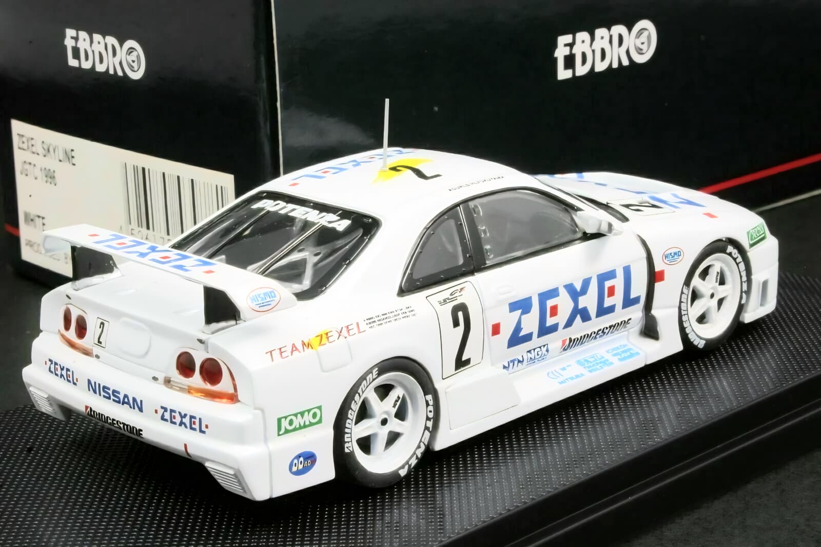 Machetă Nissan Skyline R33 JGTC Zexel 1:43 Ebbro - CollectorsCorner