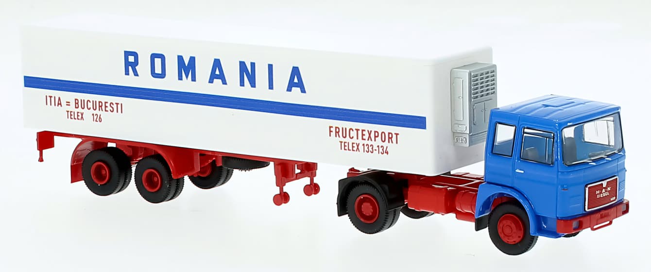Macheta camion MAN F7 Romania Autotren 1:87 Brekina - CollectorsCorner